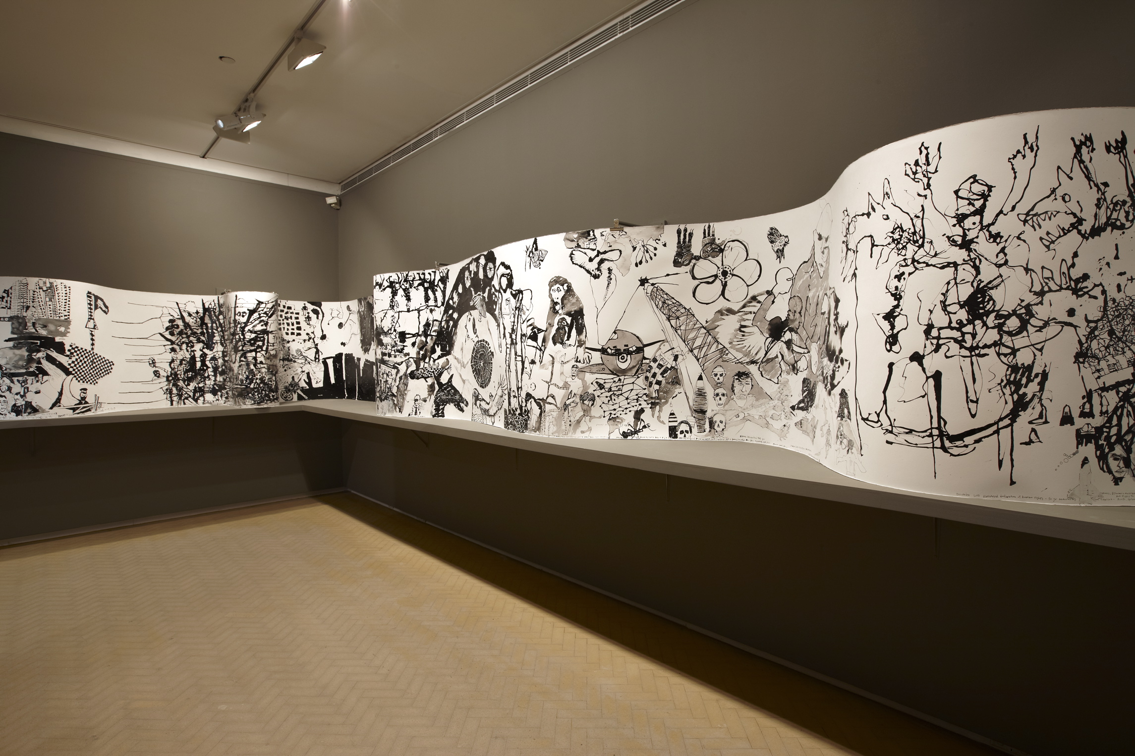 Drawing Of Installation Art Piece