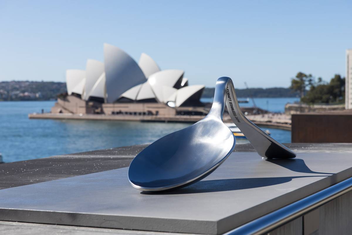 Ricky Swallow, Bent Forms #1-#4, 2025 Loti Smorgon Sculpture Terrace ...