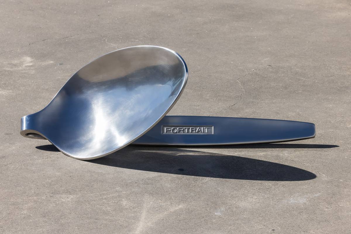 Ricky Swallow, Bent Forms #1-#4, 2025 Loti Smorgon Sculpture Terrace ...