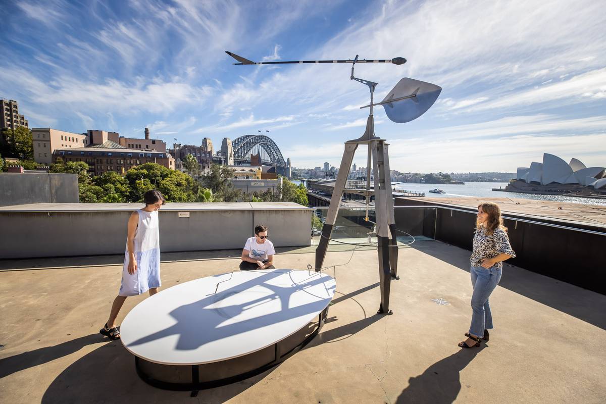 Cameron Robbins, Wind Anolog (2020-21) for Loti Smorgon Sculpture ...