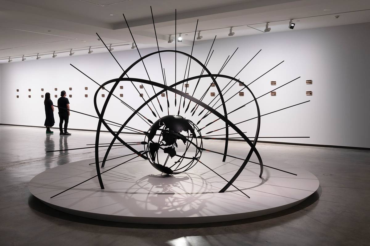 Kamilaroi artist Warraba Weatherall presents his first solo museum ...