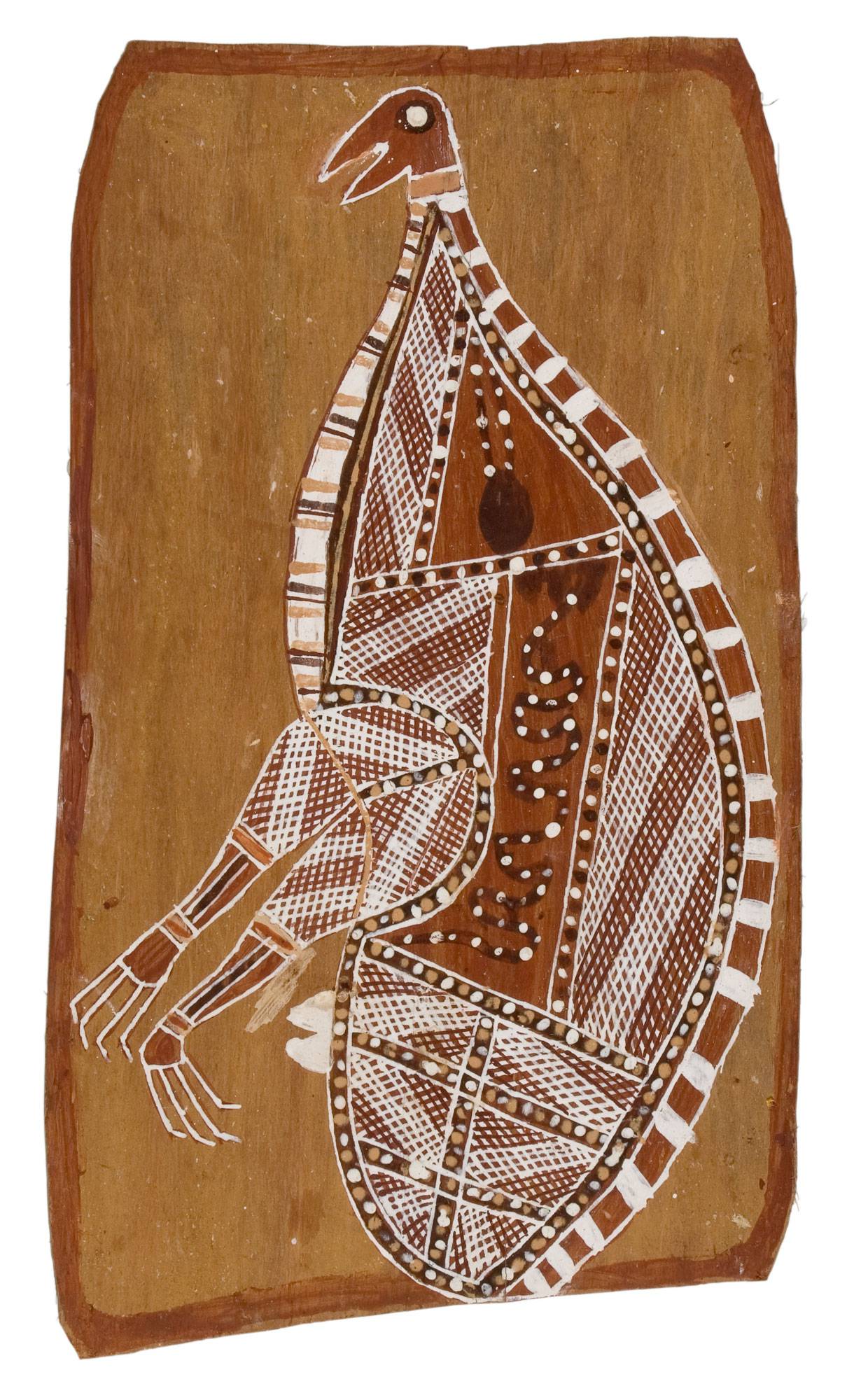 Benok, Female Bush Turkey by Yirawala | MCA Australia