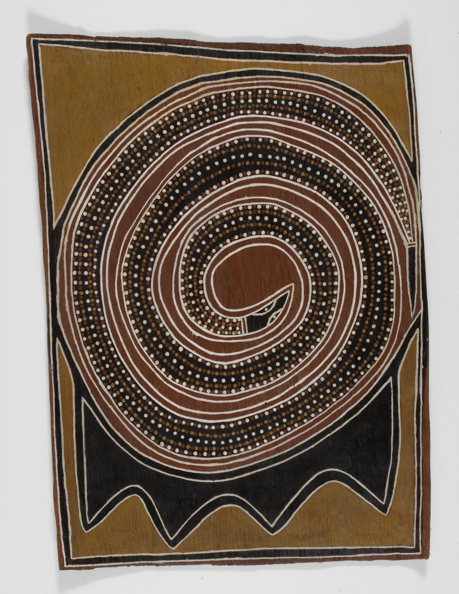 Rainbow Serpent by David Malangi Daymirringu | MCA Australia