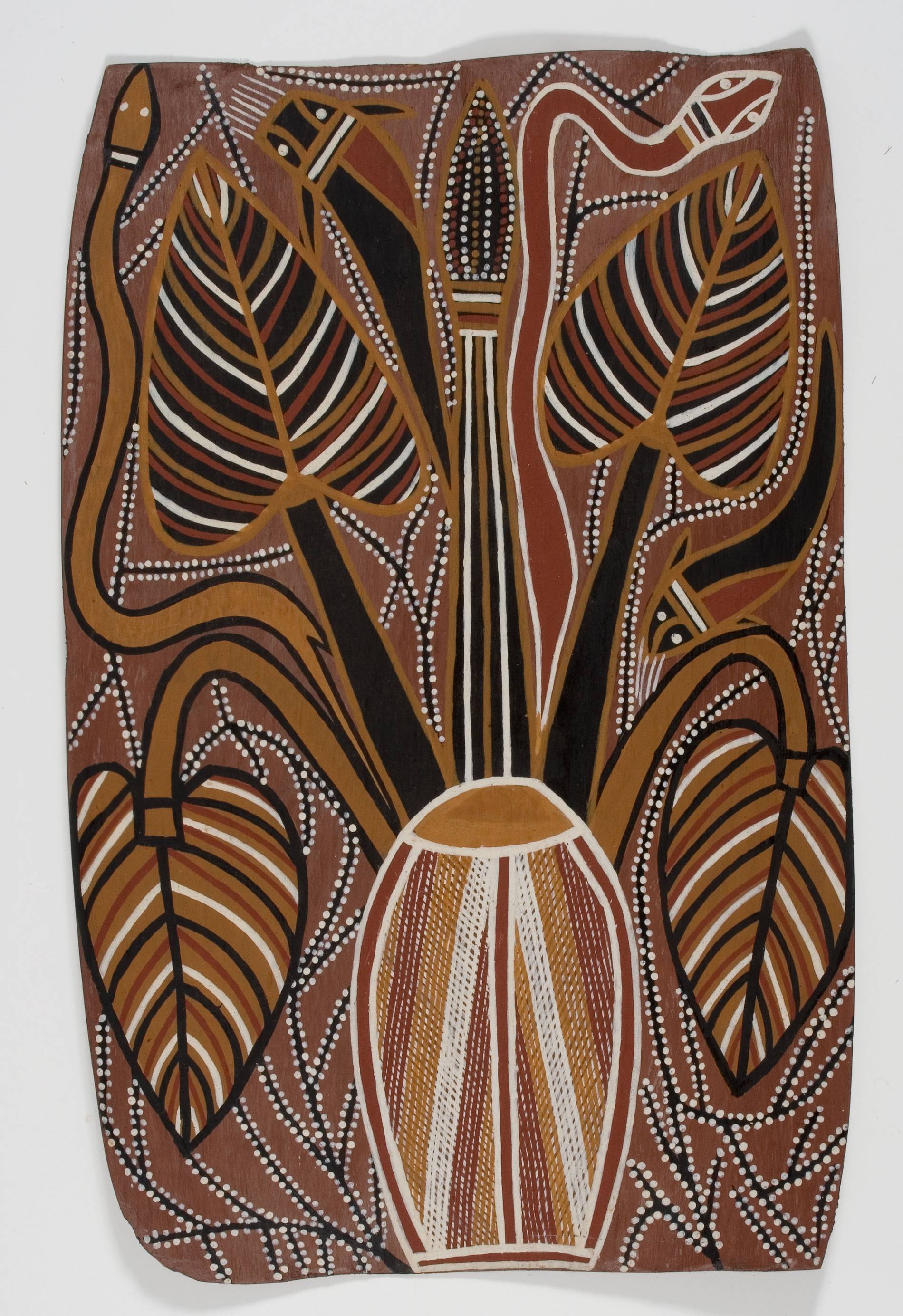 Yathalamarra (the sacred waterhole) by David Malangi Daymirringu | MCA ...