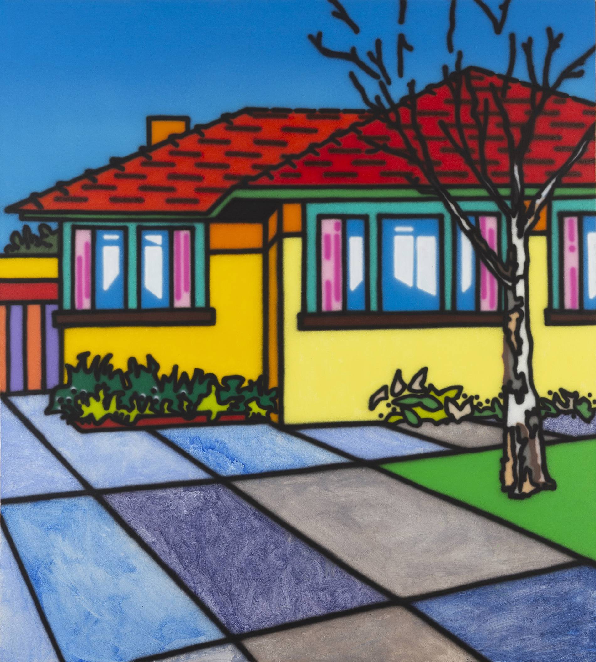 Well situated home by Howard Arkley | MCA Australia
