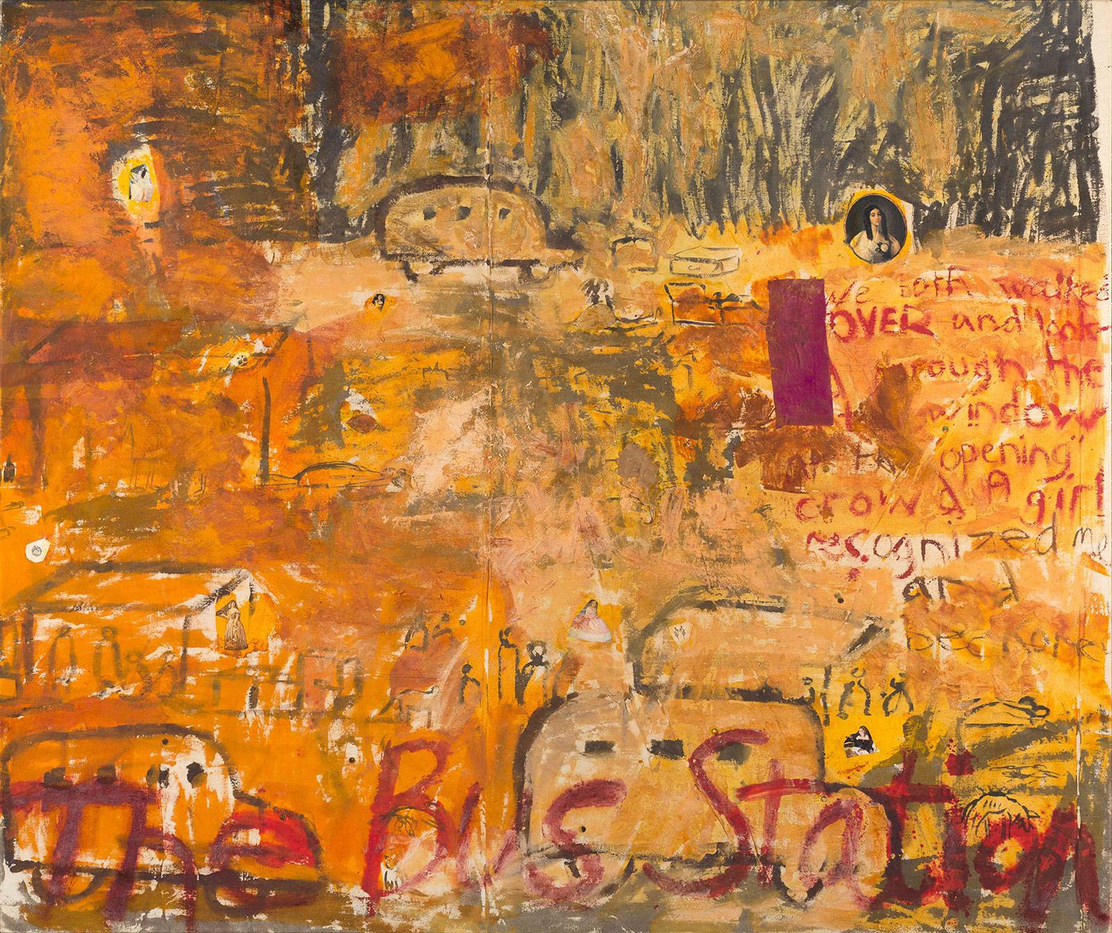 The bus station by Jenny Watson | MCA Australia