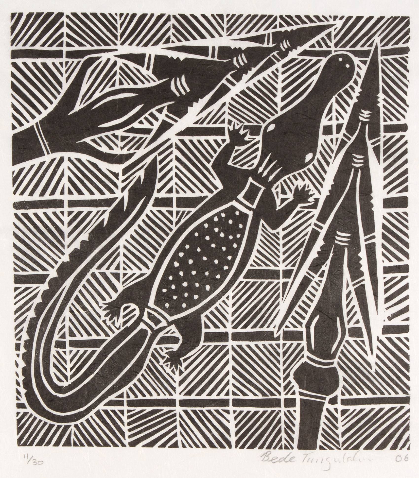 Irikipayi (crocodile man) by Bede Tungutalum | MCA Australia