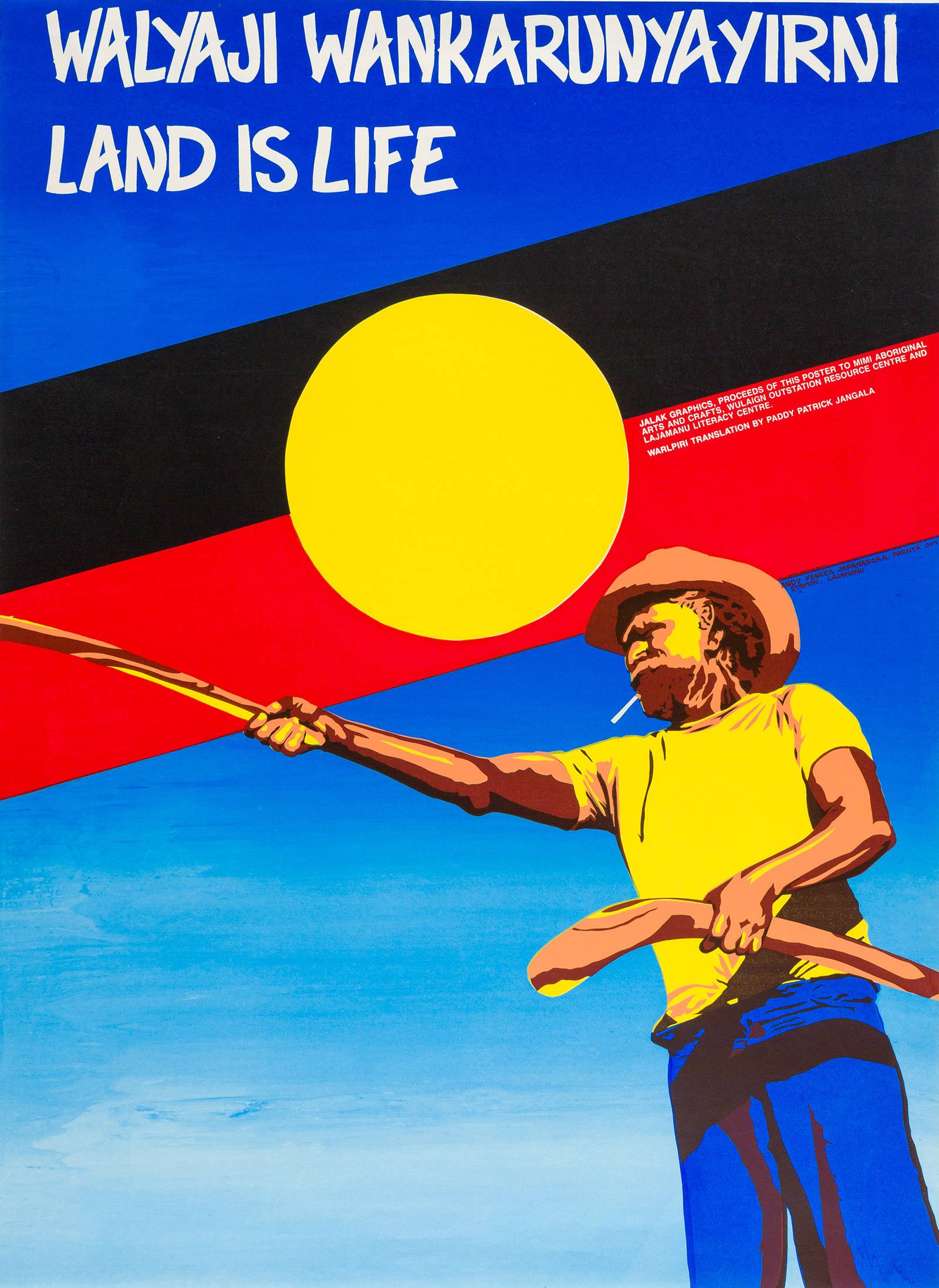 Walyaji Wankarunyayirni (Land is life) by Redback Graphix | MCA Australia
