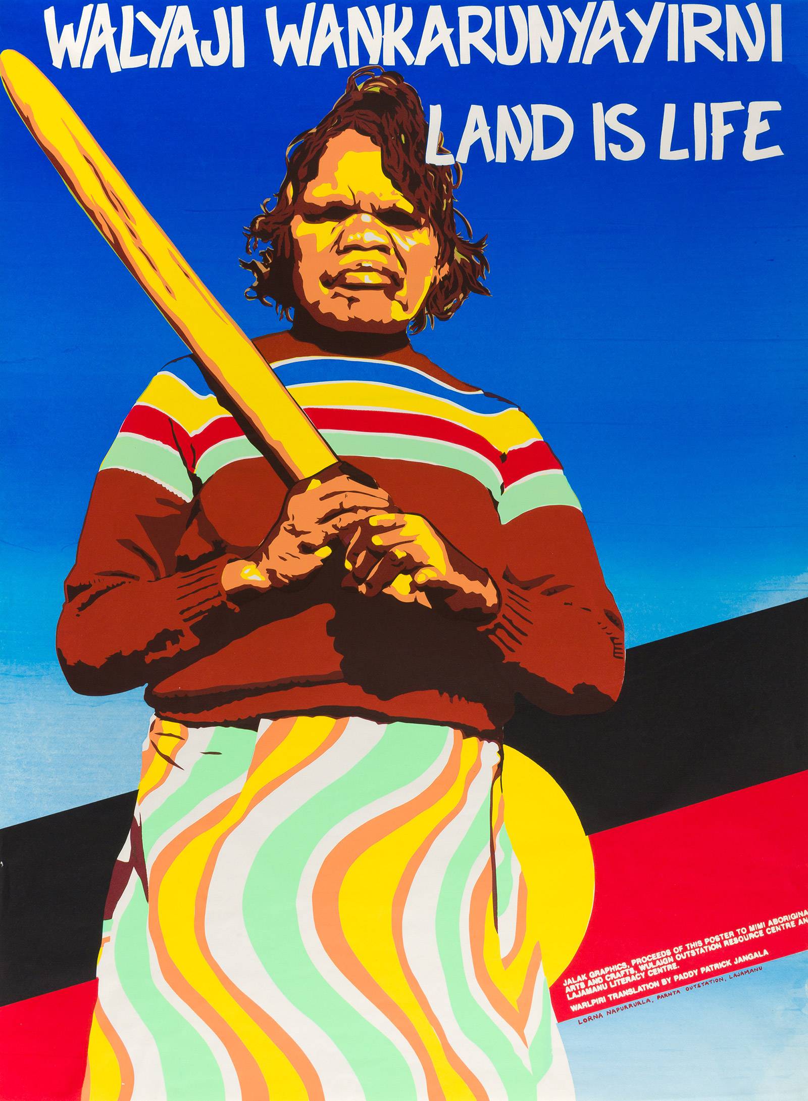 Walyaji Wankarunyayirni (Land is life) by Redback Graphix | MCA Australia