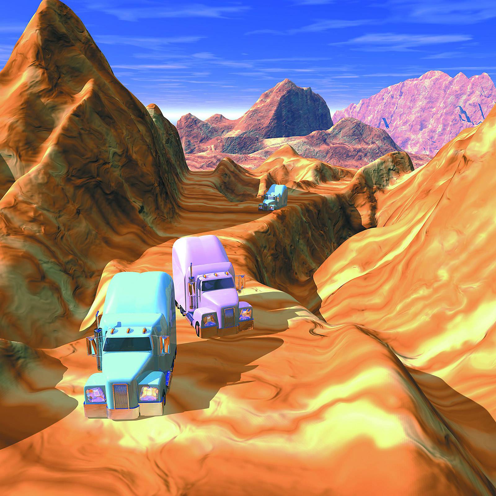 Desert Riders, Mountain by Patricia Piccinini | MCA Australia