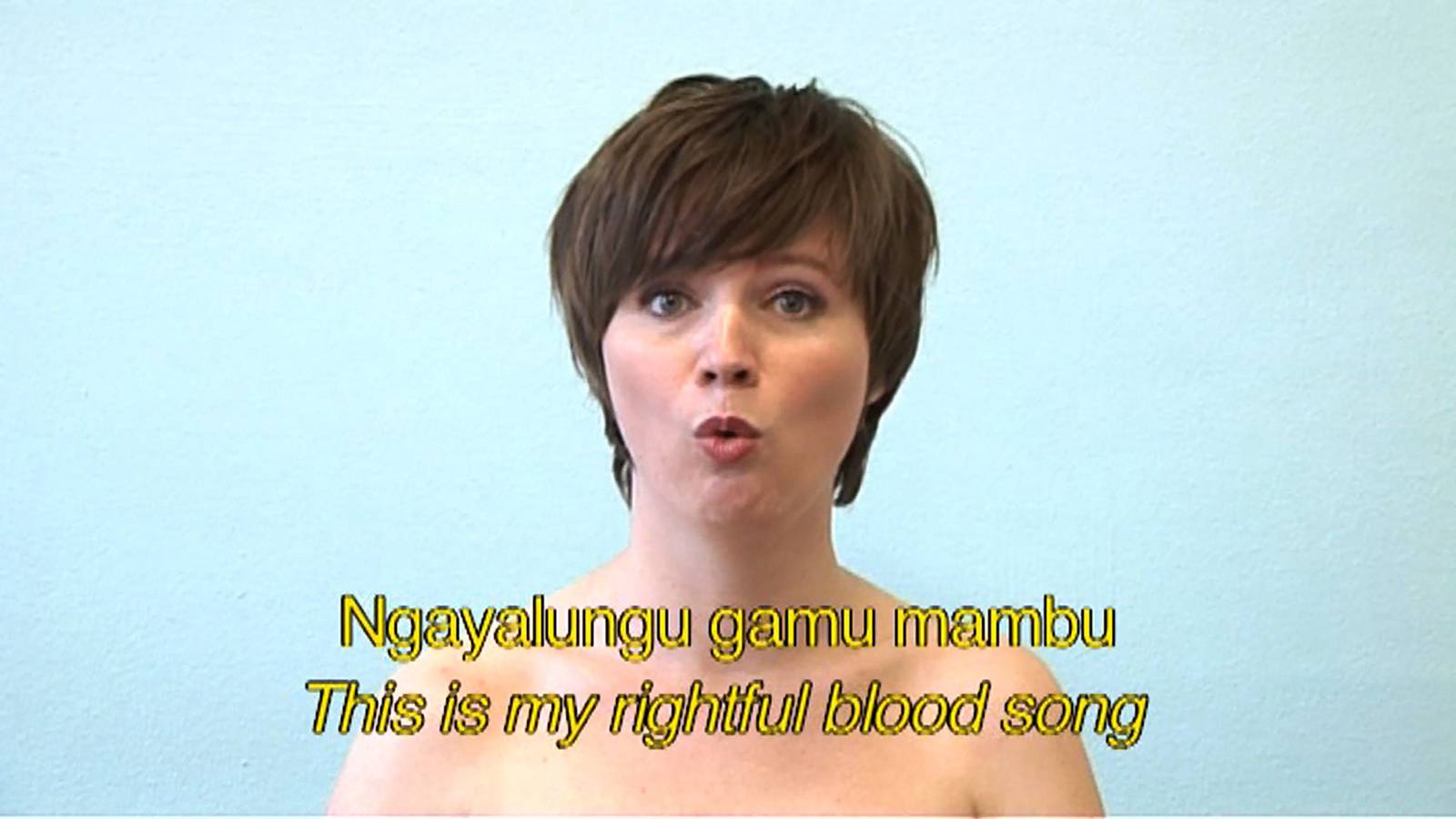 Gamu Mambu (Blood Song) by Christian Thompson AO | MCA Australia