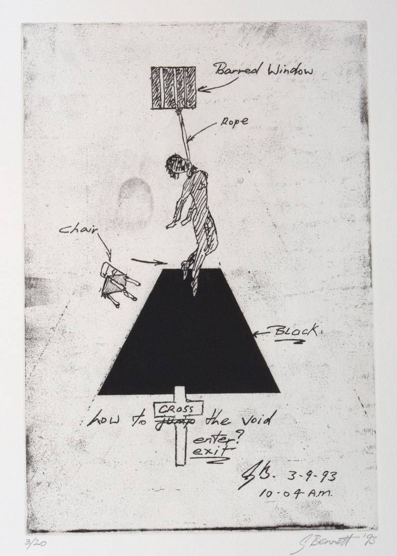 Untitled (dismay, displace, disperse, dispirit, display, dismiss) by ...