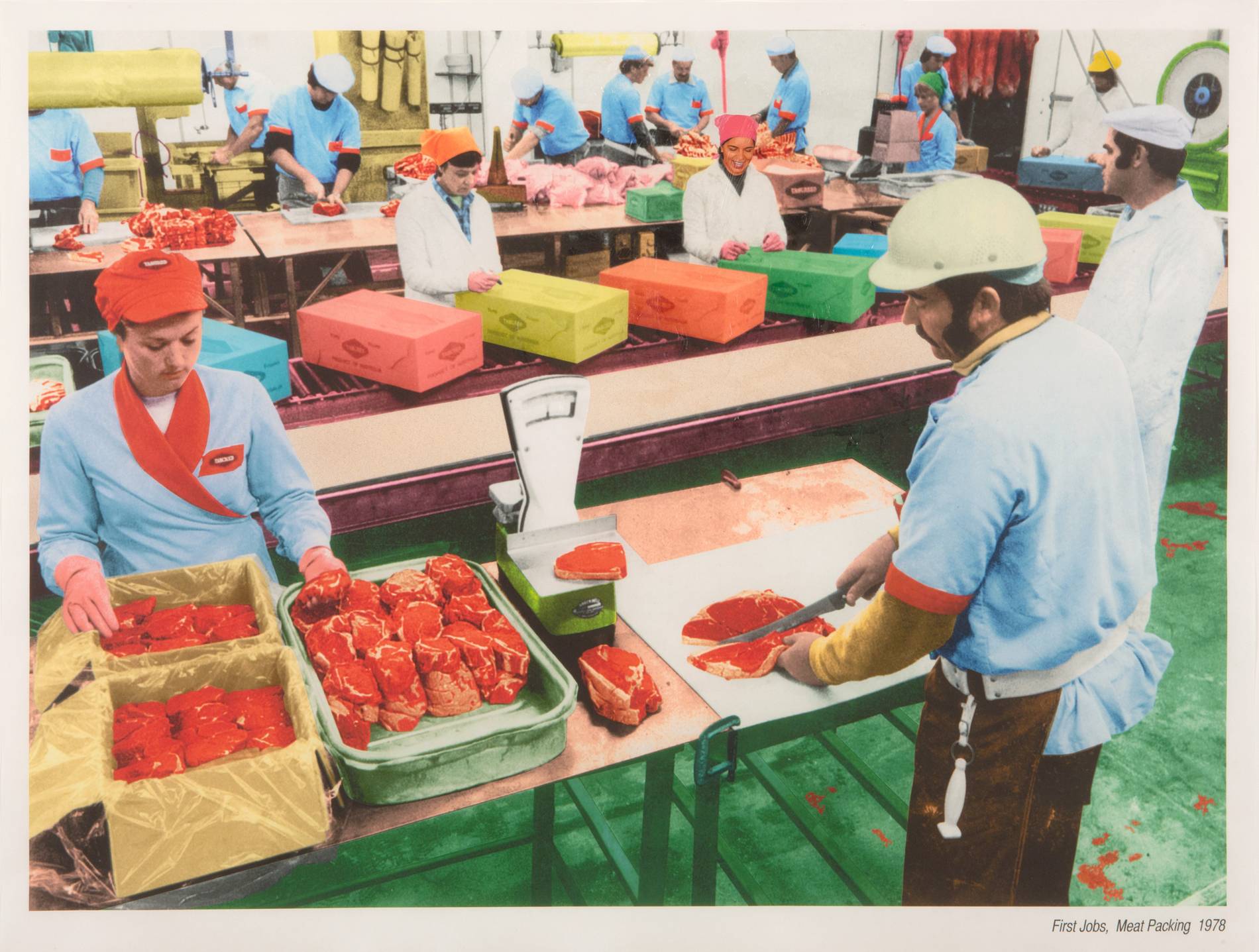 First Jobs, Meat Packing 1978 by Tracey Moffatt | MCA Australia