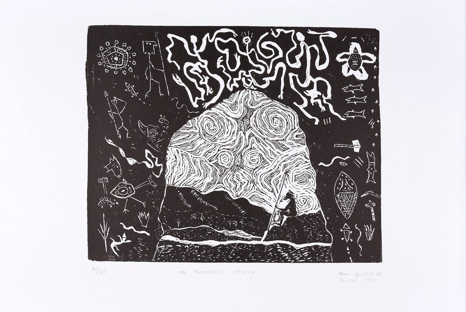 My Father's Studio by Kevin Gilbert | MCA Australia