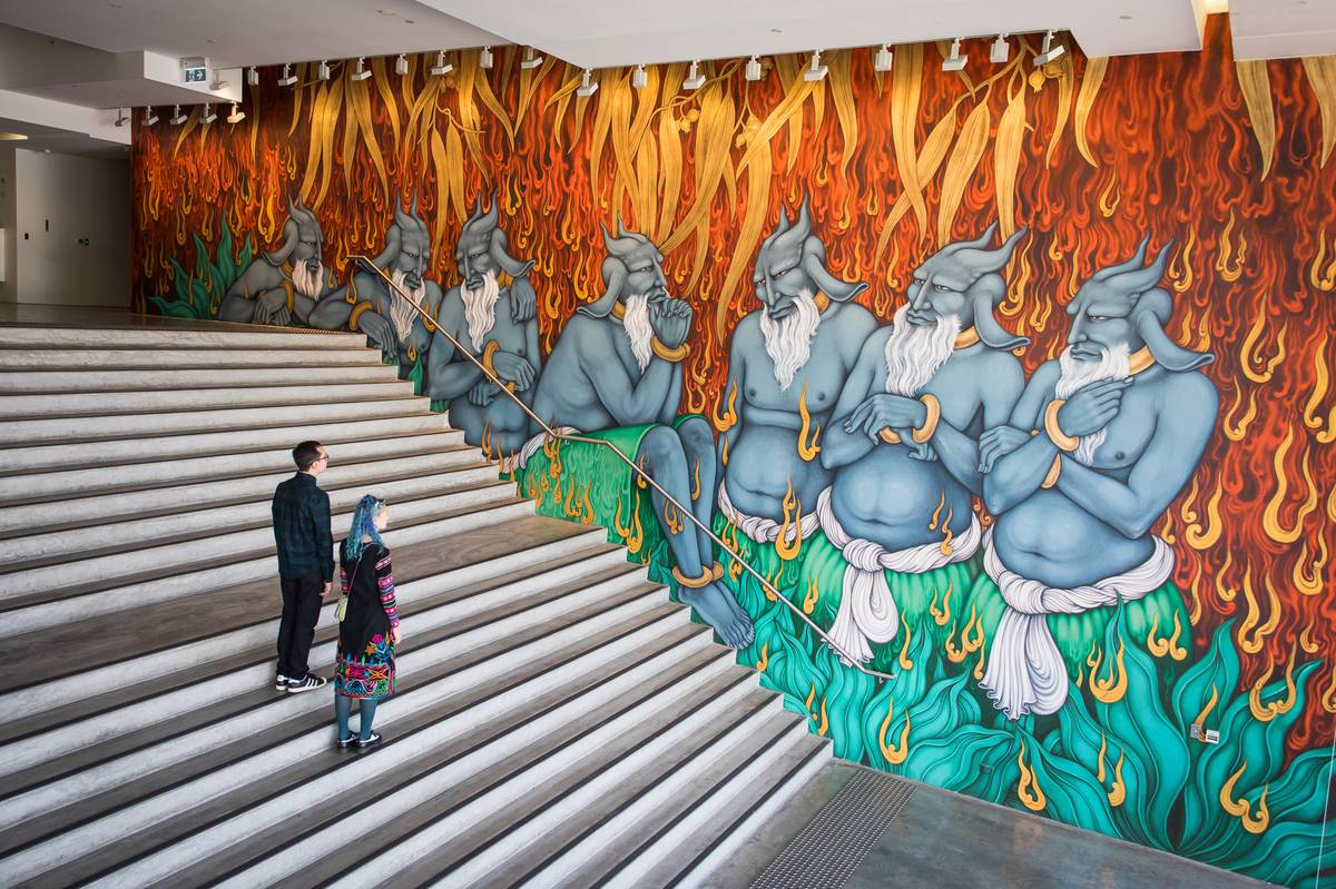 Khadim Ali, The Arrival of Demons, 2017 | MCA Australia