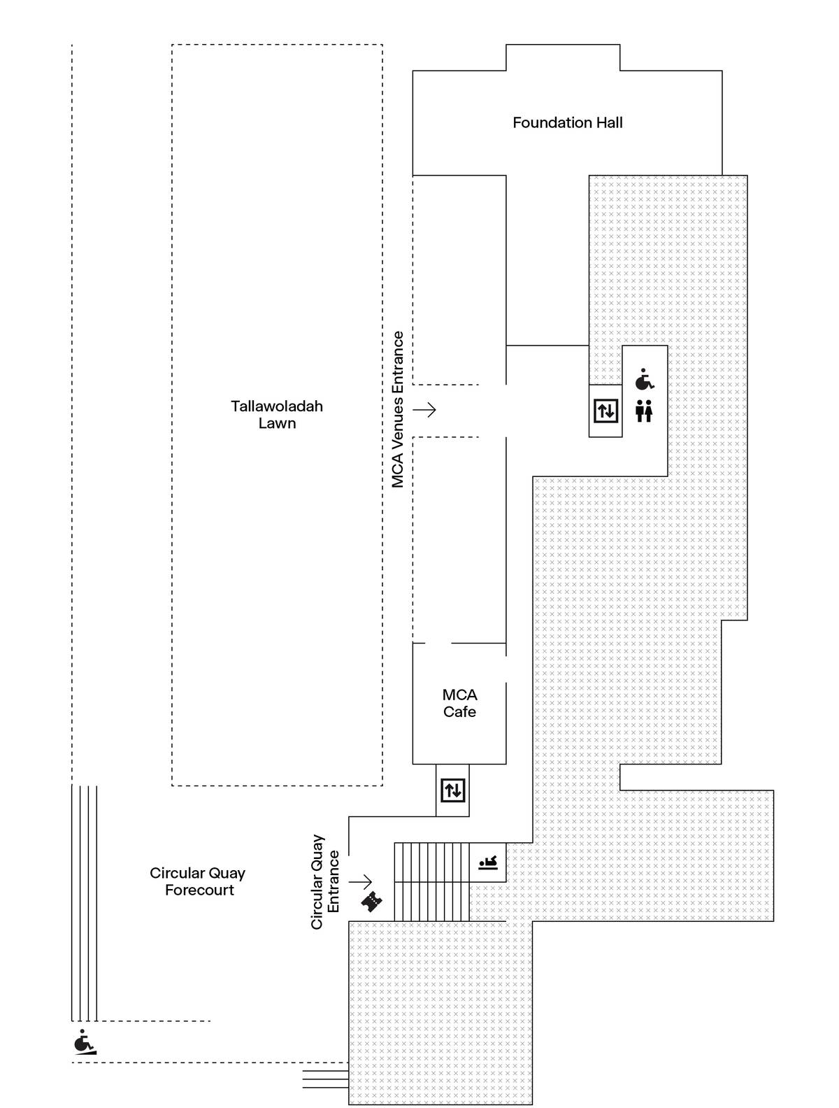Museum map | MCA Australia