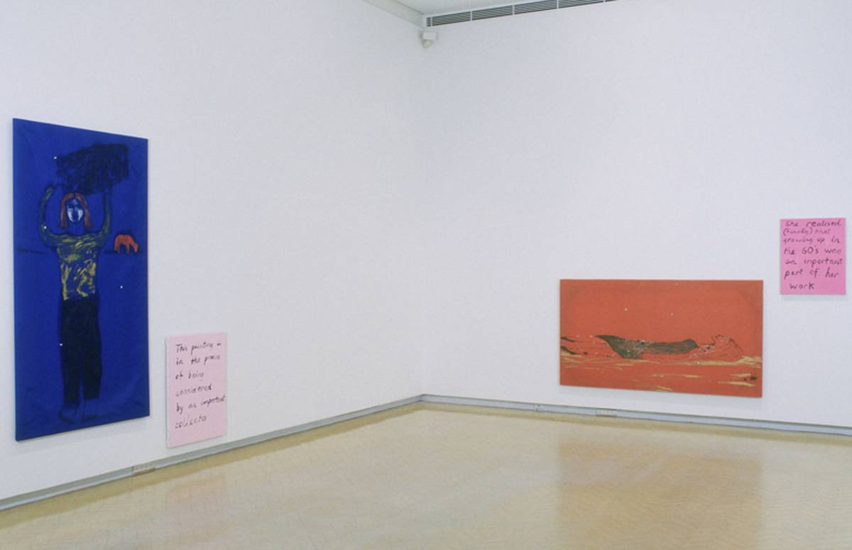 Jenny Watson: Painting with veils and false tails | Exhibitions | MCA ...