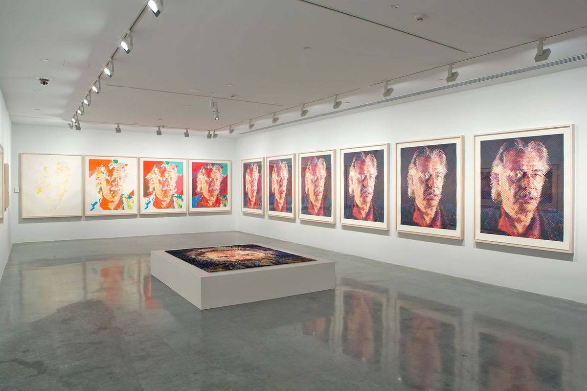 Chuck Close: Prints, Process and Collaboration | Exhibitions | MCA ...