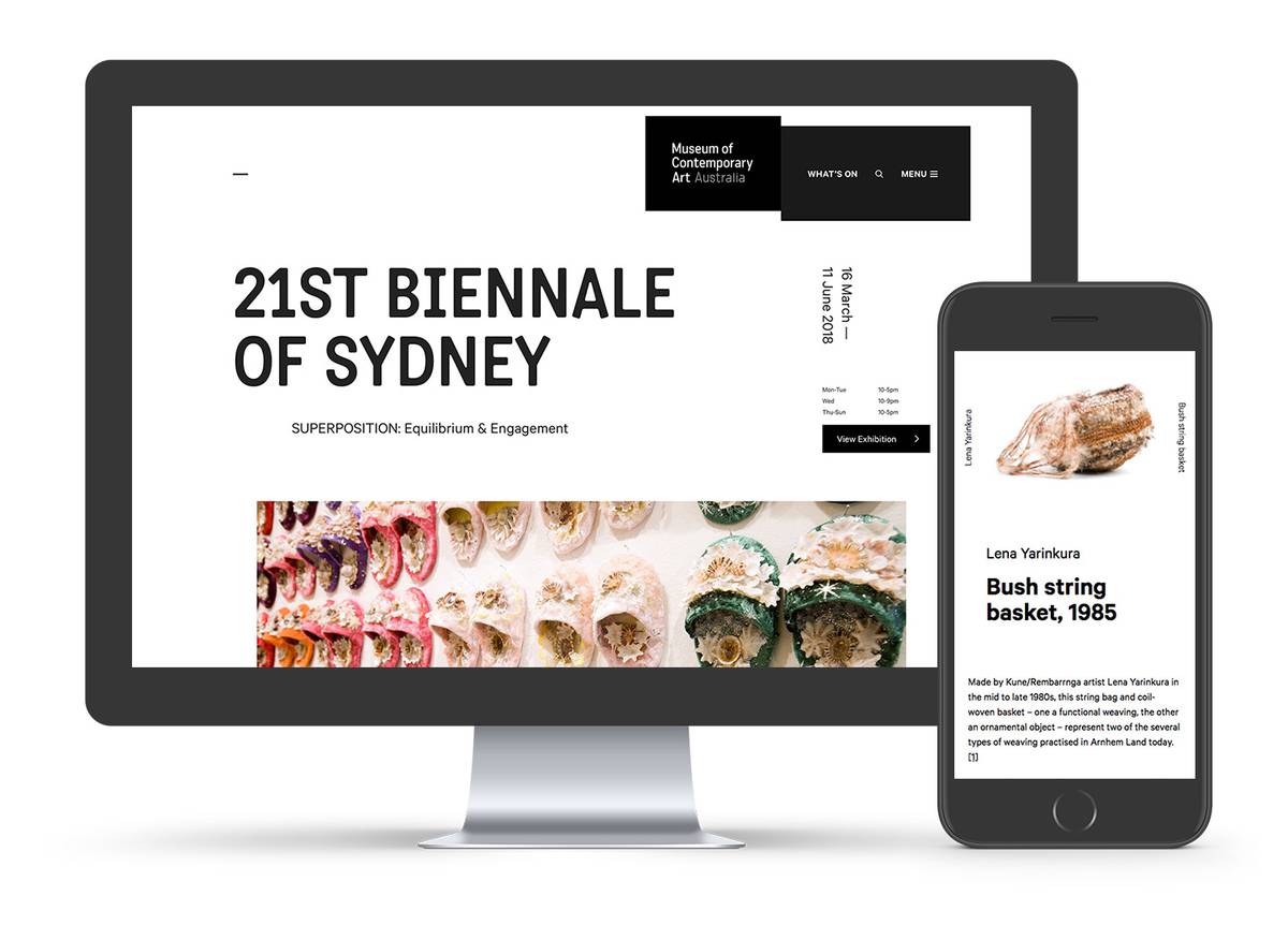 The MCA launches a new website | Media office | MCA Australia