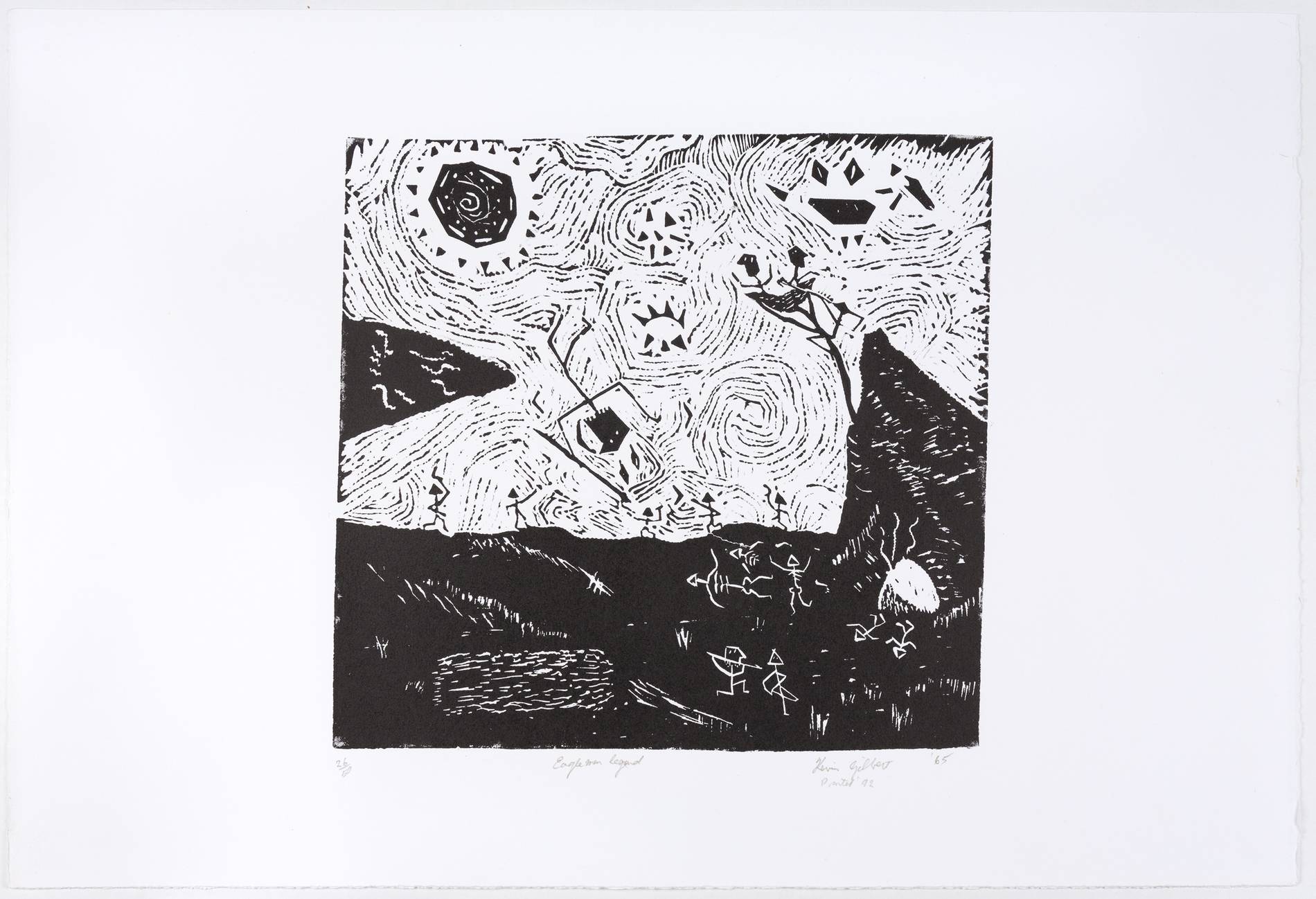 Eaglemen legend by Kevin Gilbert | MCA Australia