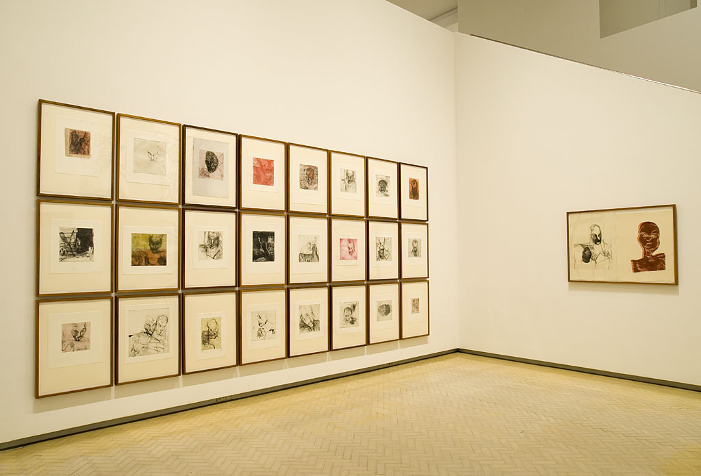 Volte Face Mike Parr prints & pre-prints 1970 - 2005 | Exhibitions ...